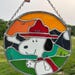 Park Ranger Snoopy Suncatcher - Peanuts Stained Glass National Park ...