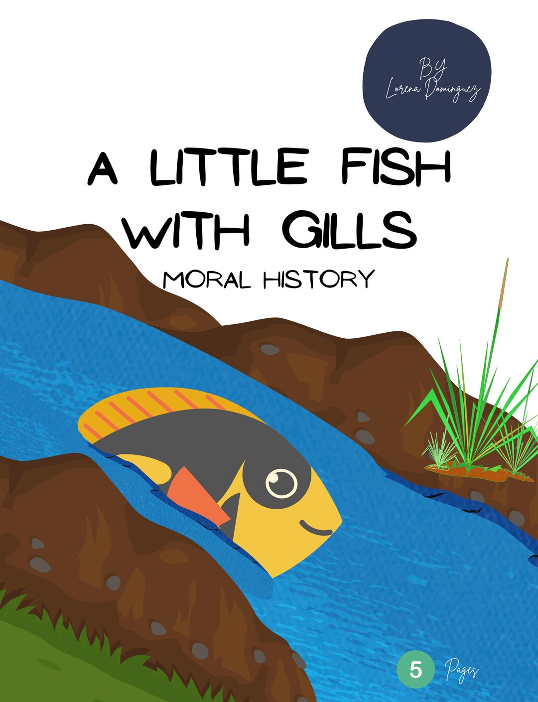 Printable Moral Story for Kids | Bubbles the Fish Adventure ...