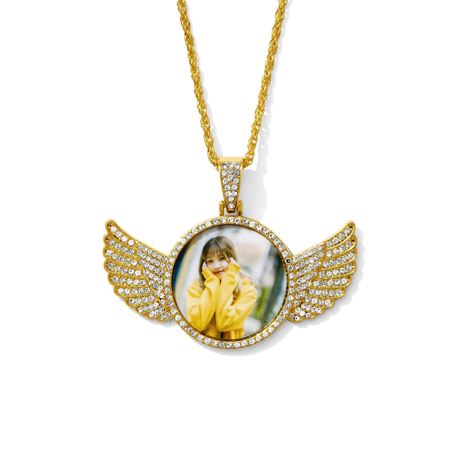 Personalized Photo Necklace, Custom Picture Necklace, Photo Necklace ...