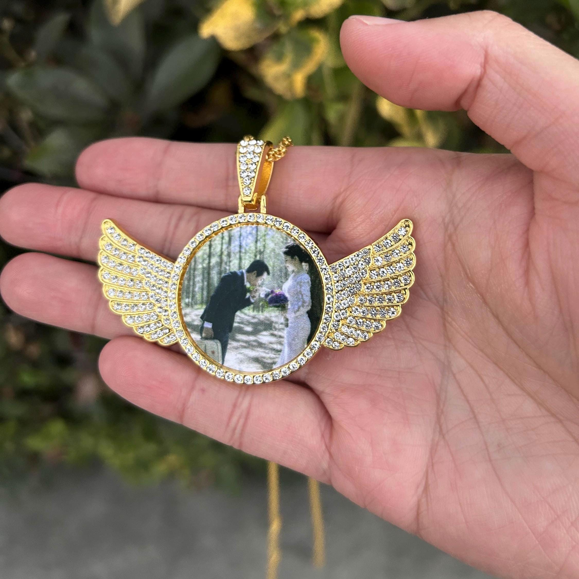 Personalized Photo Necklace, Custom Picture Necklace, Photo Necklace ...