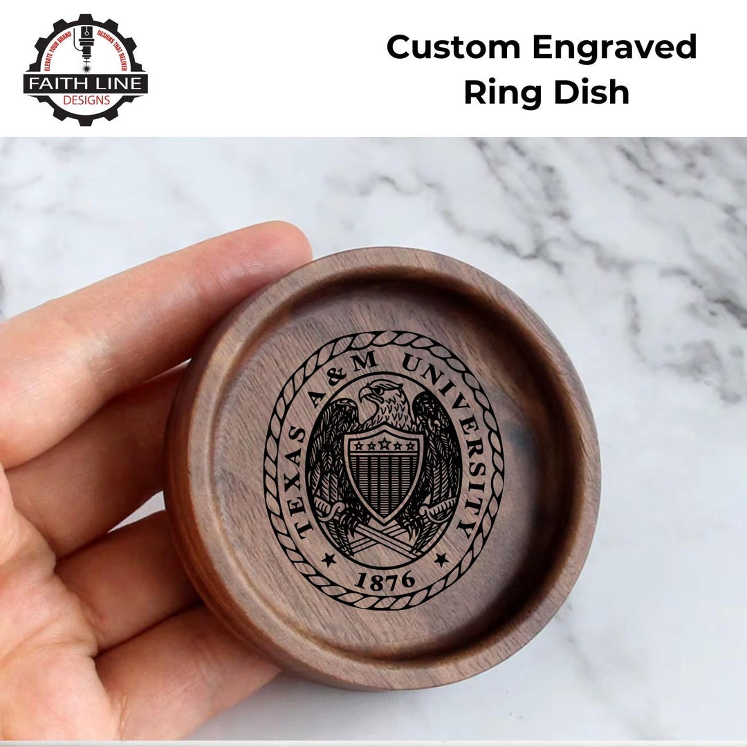 Same Day Ship | Aggie Ring Holder | Aggie Ring Dish | Texas A&M Aggie ...