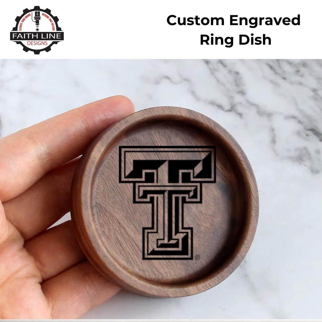 Texas Tech Ring Holder | Ring Dish | Texas Tech Graduation Gift | Tech ...