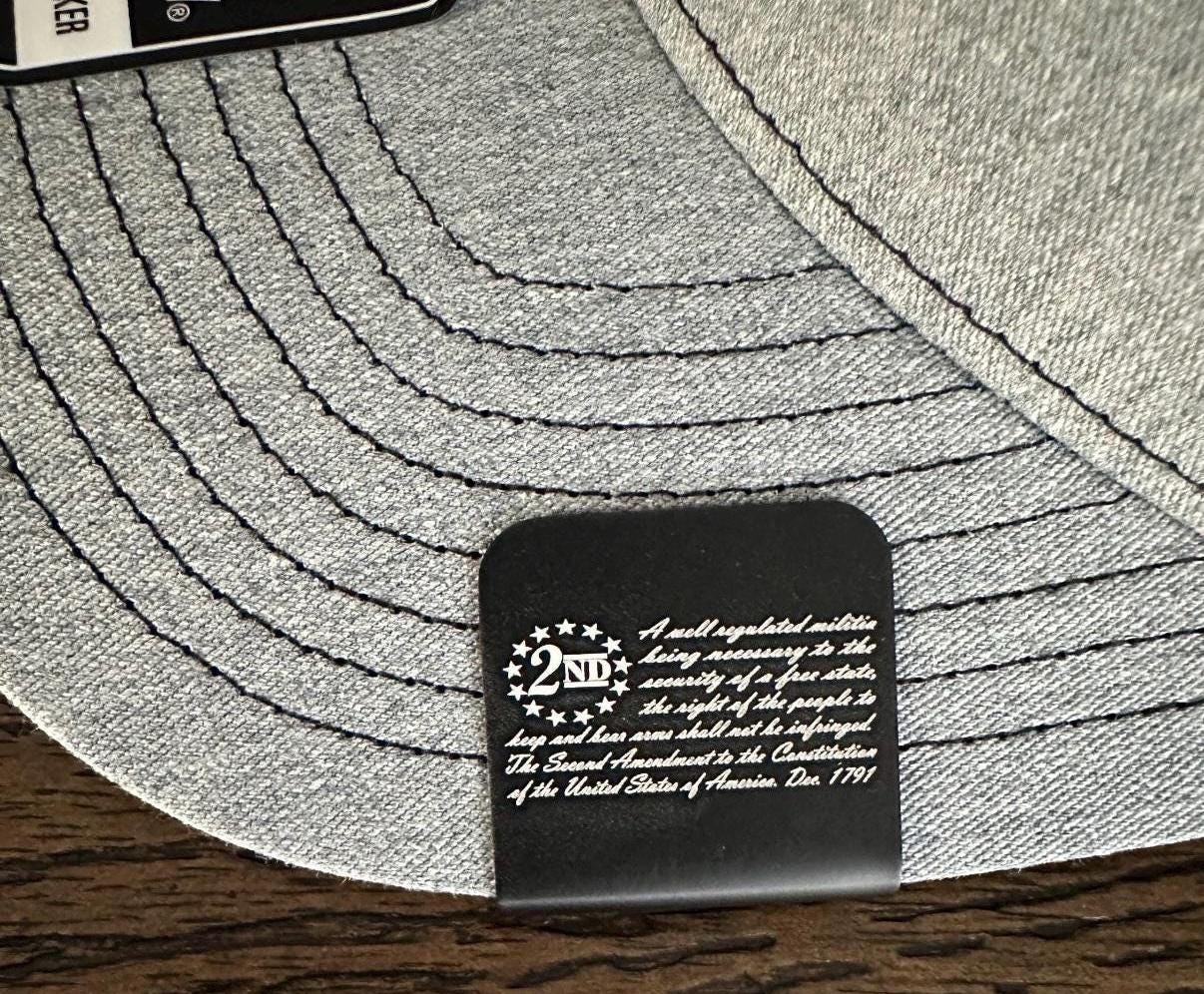 Ball Cap Brim Clip | Custom Brim Clips | Laser Engraved Hat Clips ...
