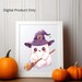 Cute Halloween Ghost Clipart PNG, Non-scary Cute Ghost, Halloween ...