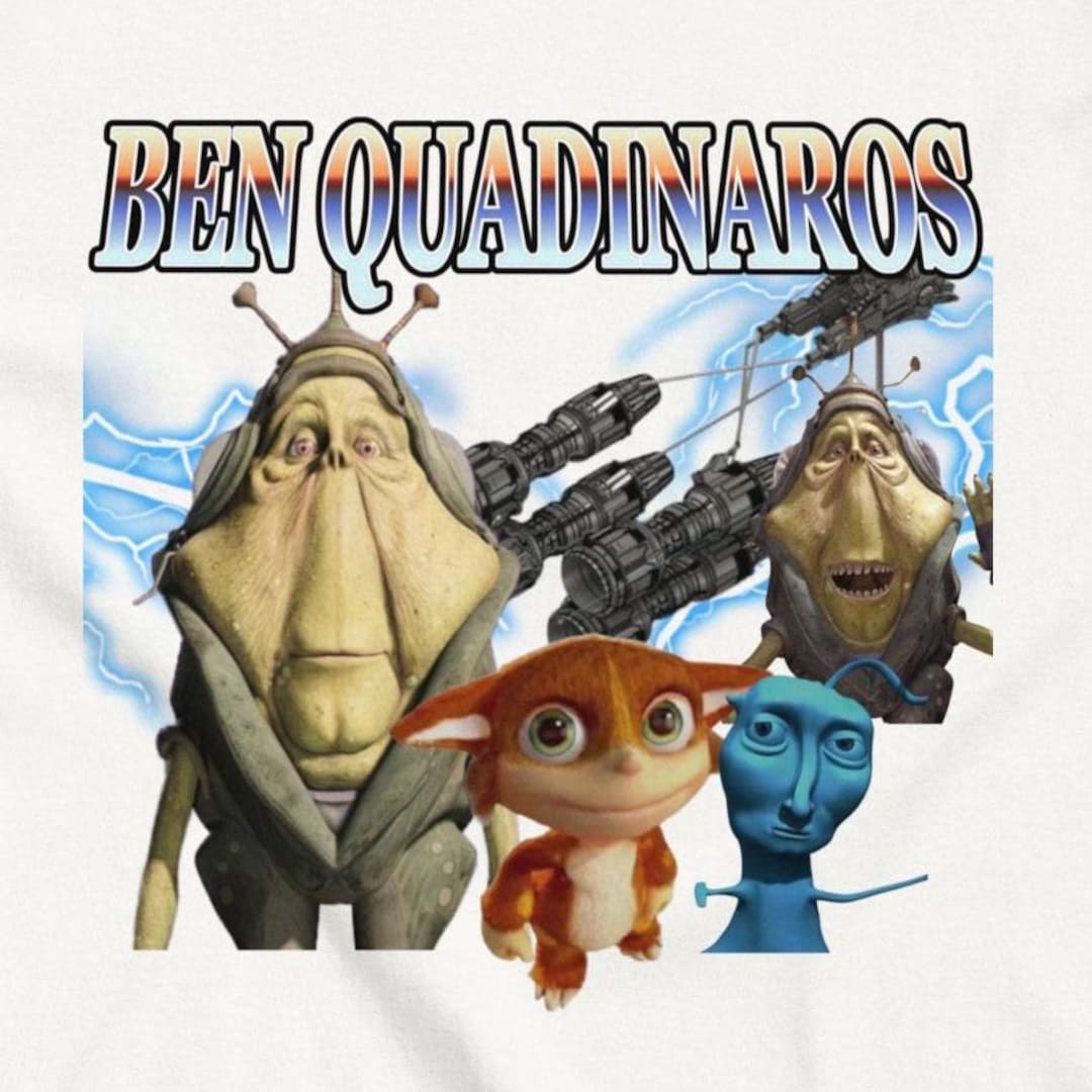 Ben Quadinaros T-shirt: Funny Viral Meme Tee, Funny Shirt - Etsy