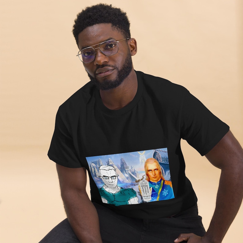 Agartha Chud Meme T-shirt, Funny Hyperborea Chudjak Unisex Graphic ...