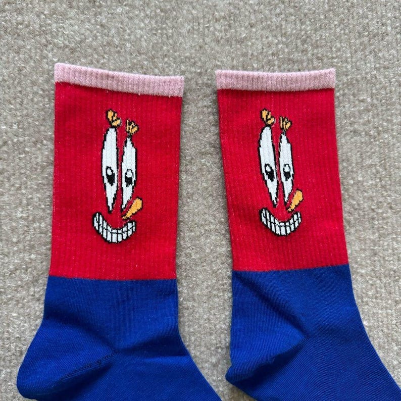 Sock Mr. Krabs SPONGEBOB - Etsy