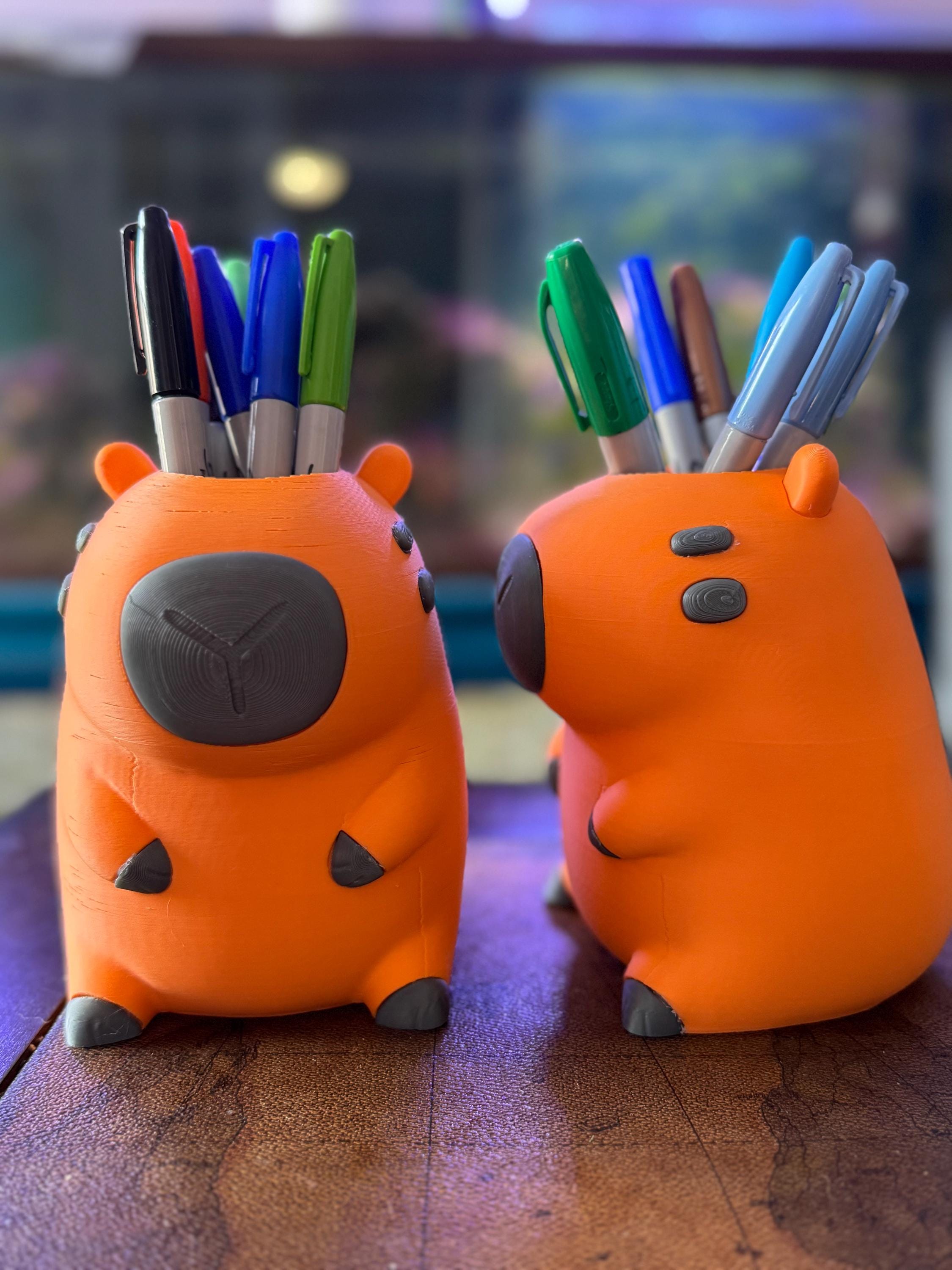 Capybara Pen Holder - Etsy