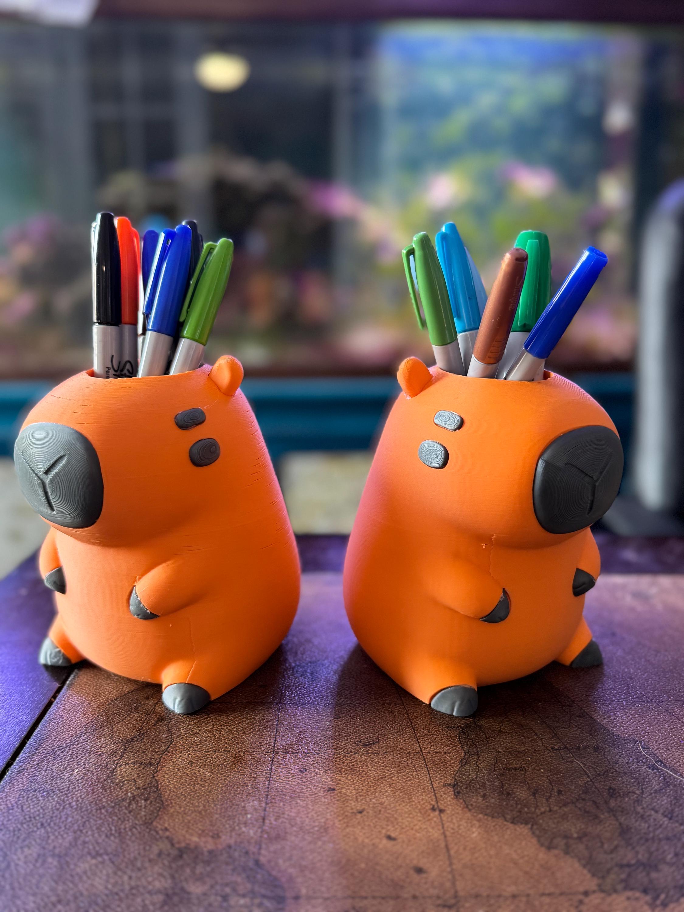 Capybara Pen Holder - Etsy