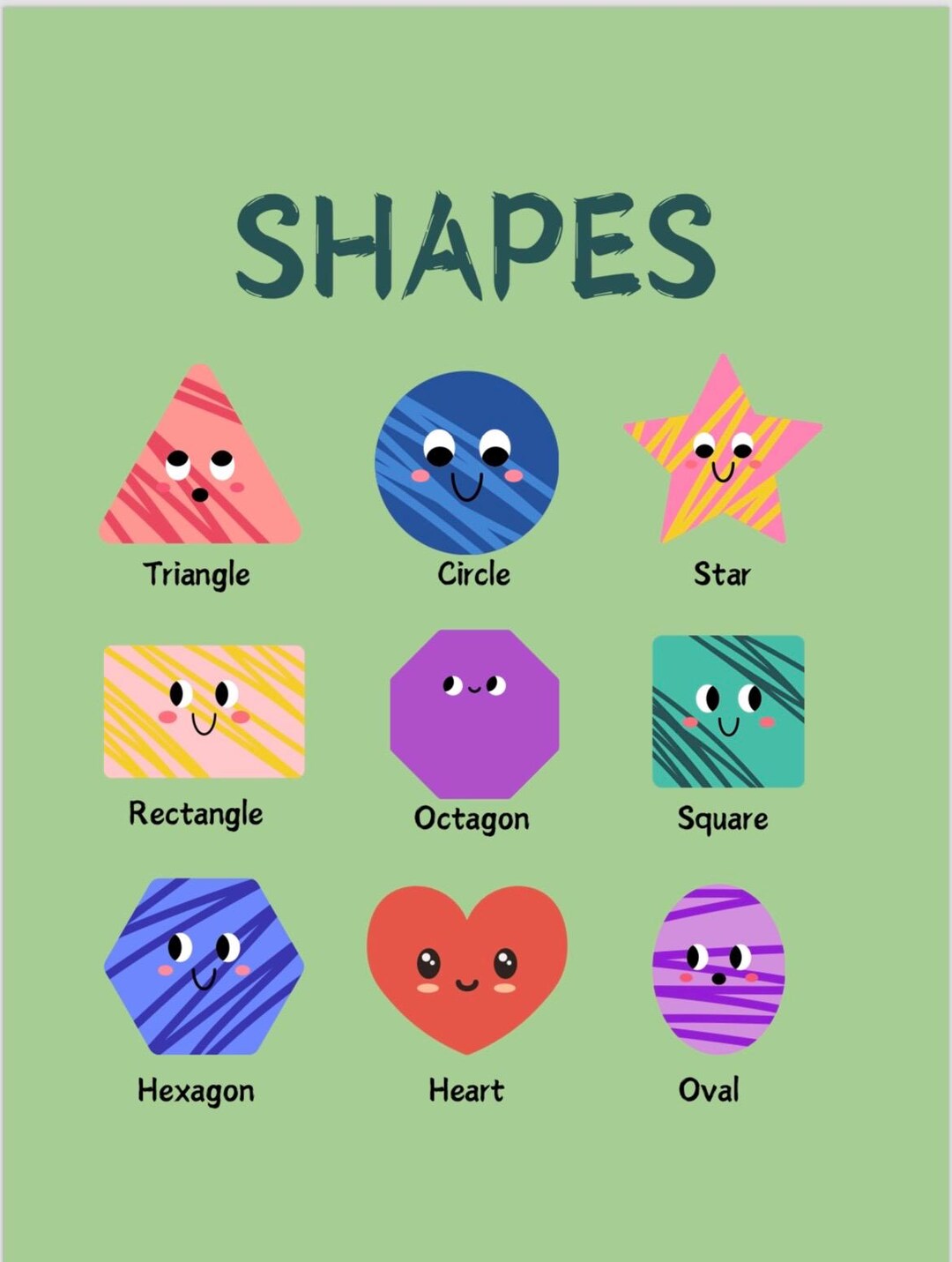 Shapes - Etsy