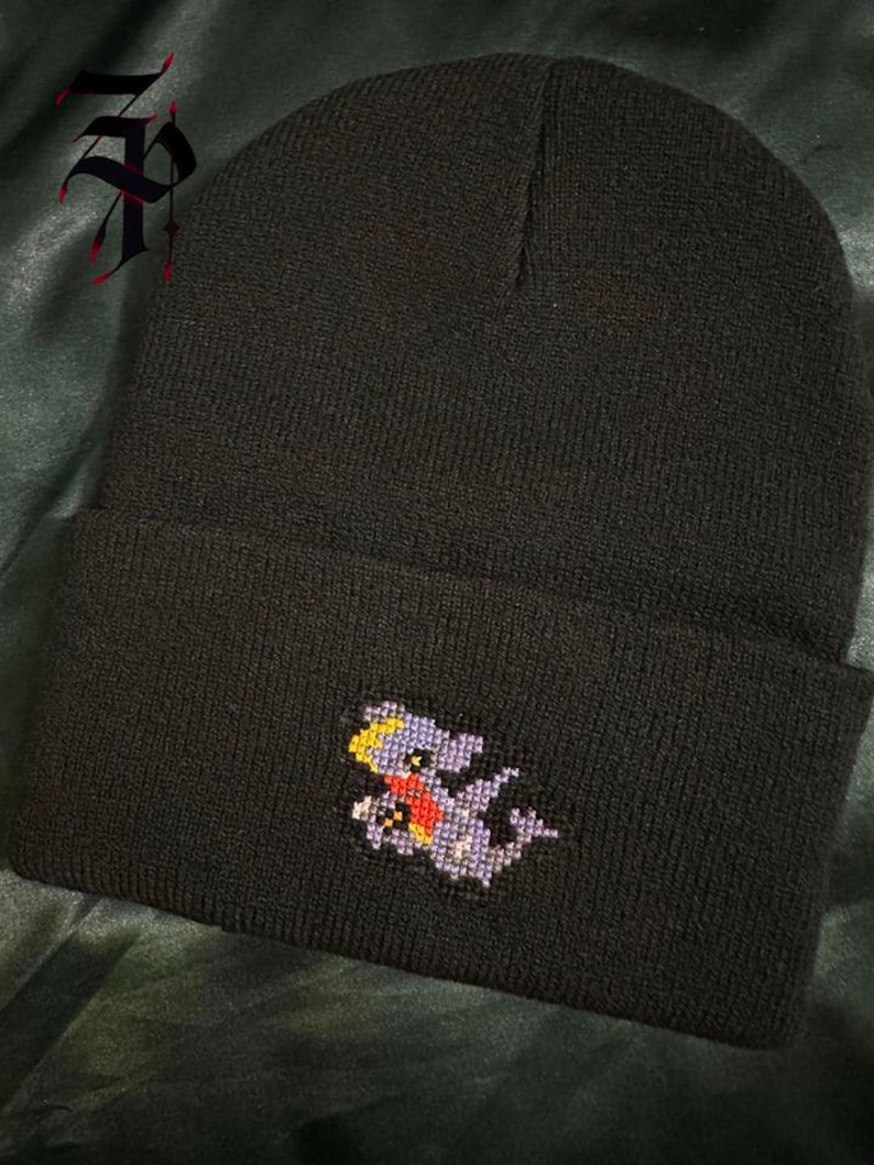 Pixelated Pokemon/sprite Beanie - Etsy