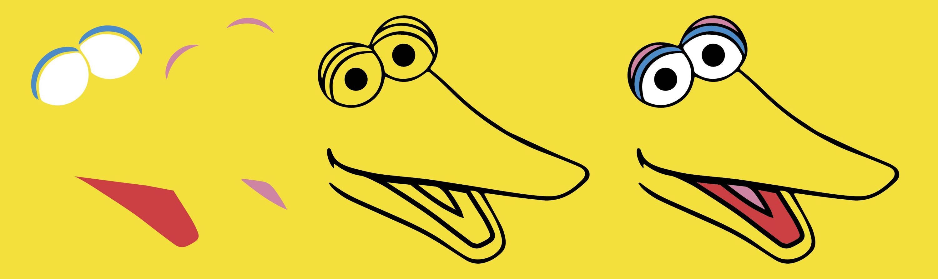 Puppet Show Face SVG - Puppet Show Character Face SVG - Yellow Bird ...