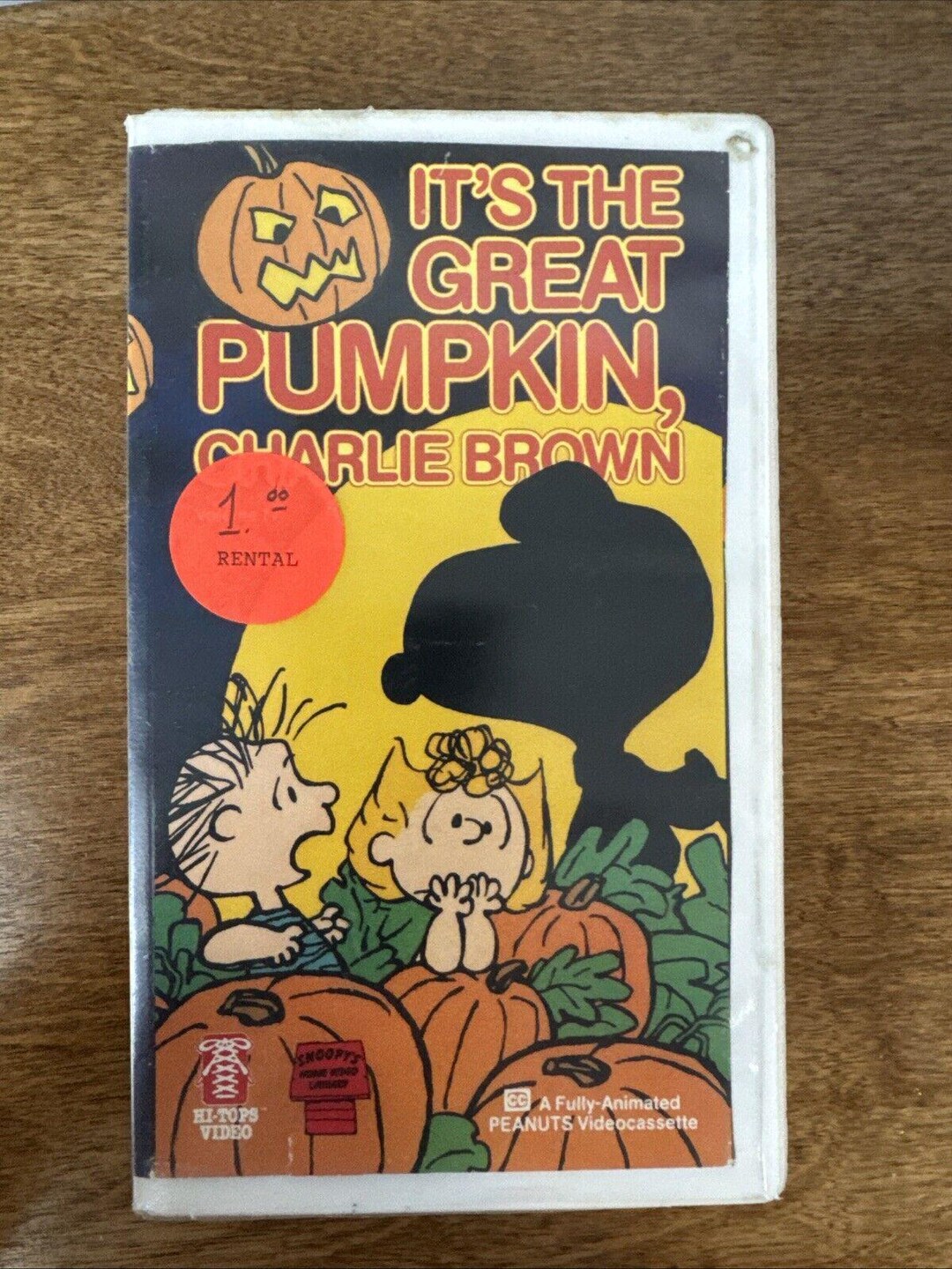 Its the Great Pumpkin, Charlie Brown VHS 1988 Volume 11 Hi-tops Video ...