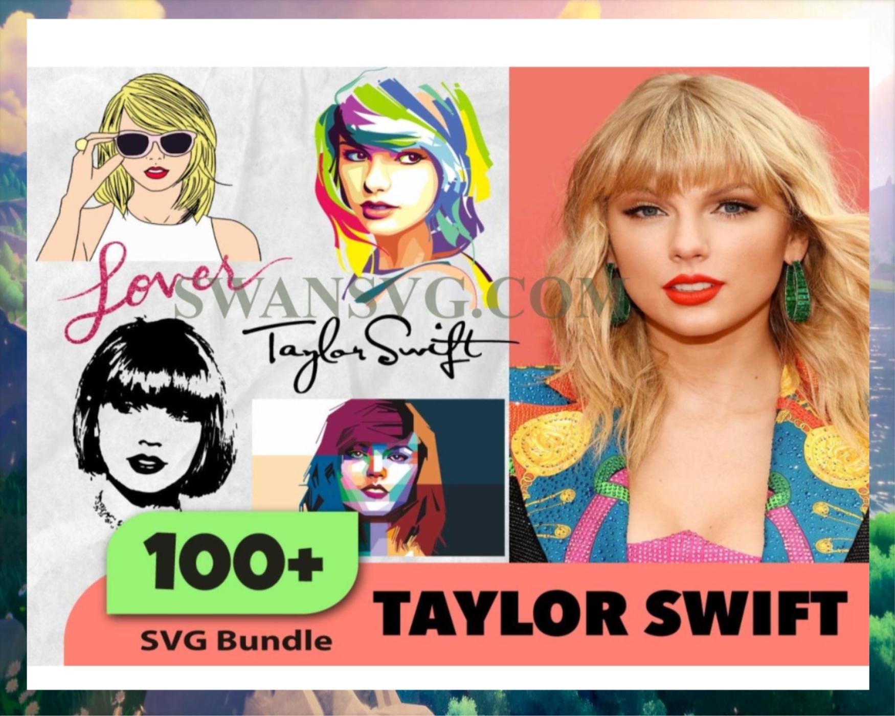 Taylor Swift Design Svg, Taylor Swift Svg, Singer Svg, Famous Singer ...