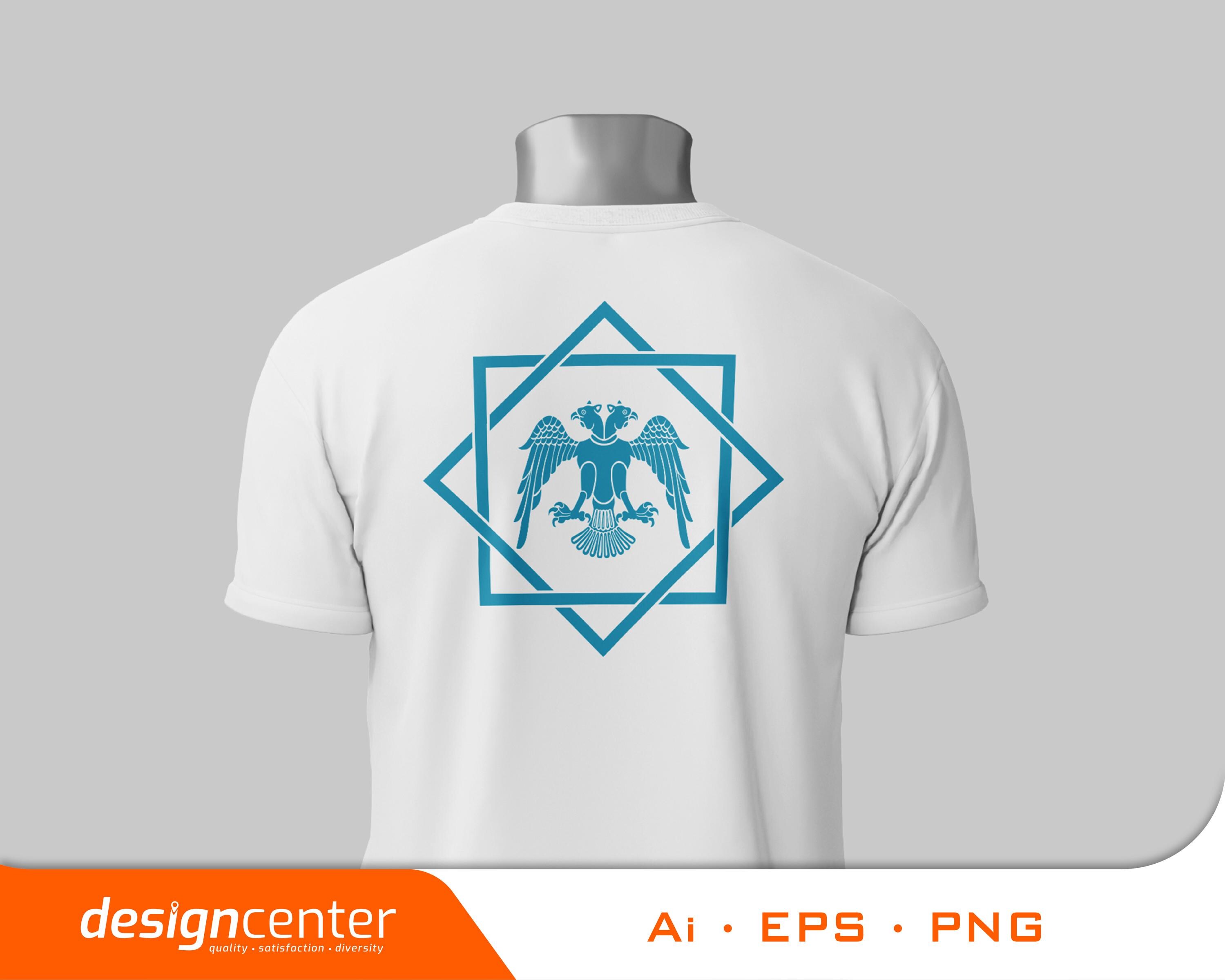 Seljuk Empire Eagle Logo: Historical Crest Vector Art (digital Download ...