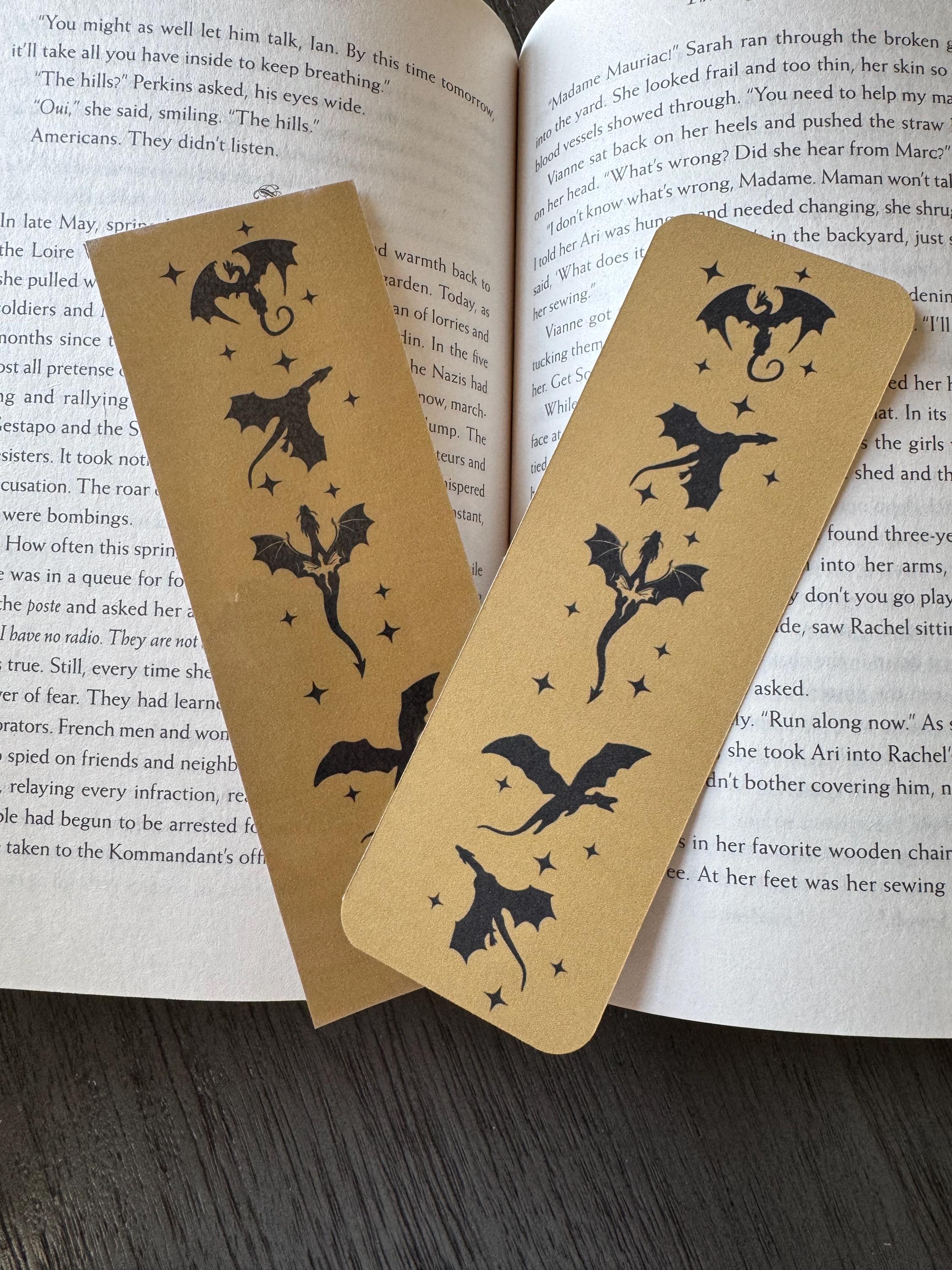 Fourth Wing Bookmarks, Iron Flame Bookmarks, Fourth Wing, Iron Flame ...