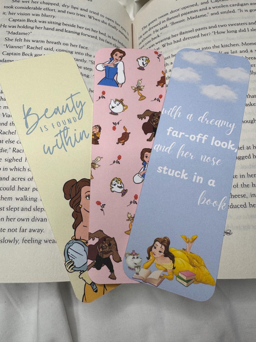 Beauty and Beast Bookmarks, Belle, Beast, Bookmarks, Disney, Disney ...