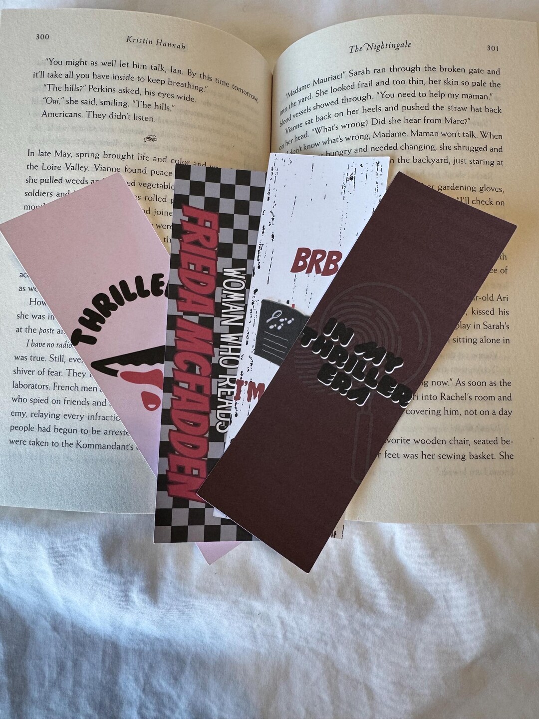 Thriller Bookmarks, Thriller, Crime Bookmarks, Mystery, Bookmarks ...
