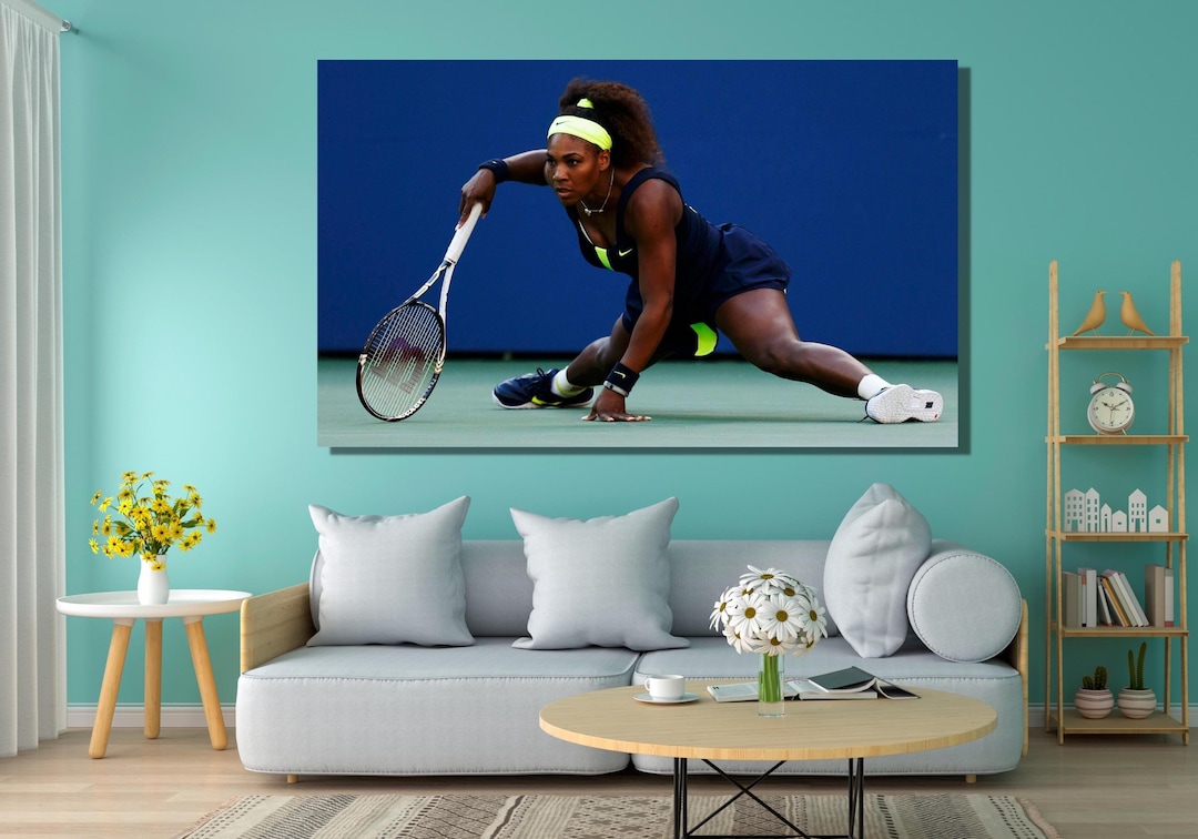 Serena Williams PRINT, Serena Williams Canvas Print,serena Williams ...