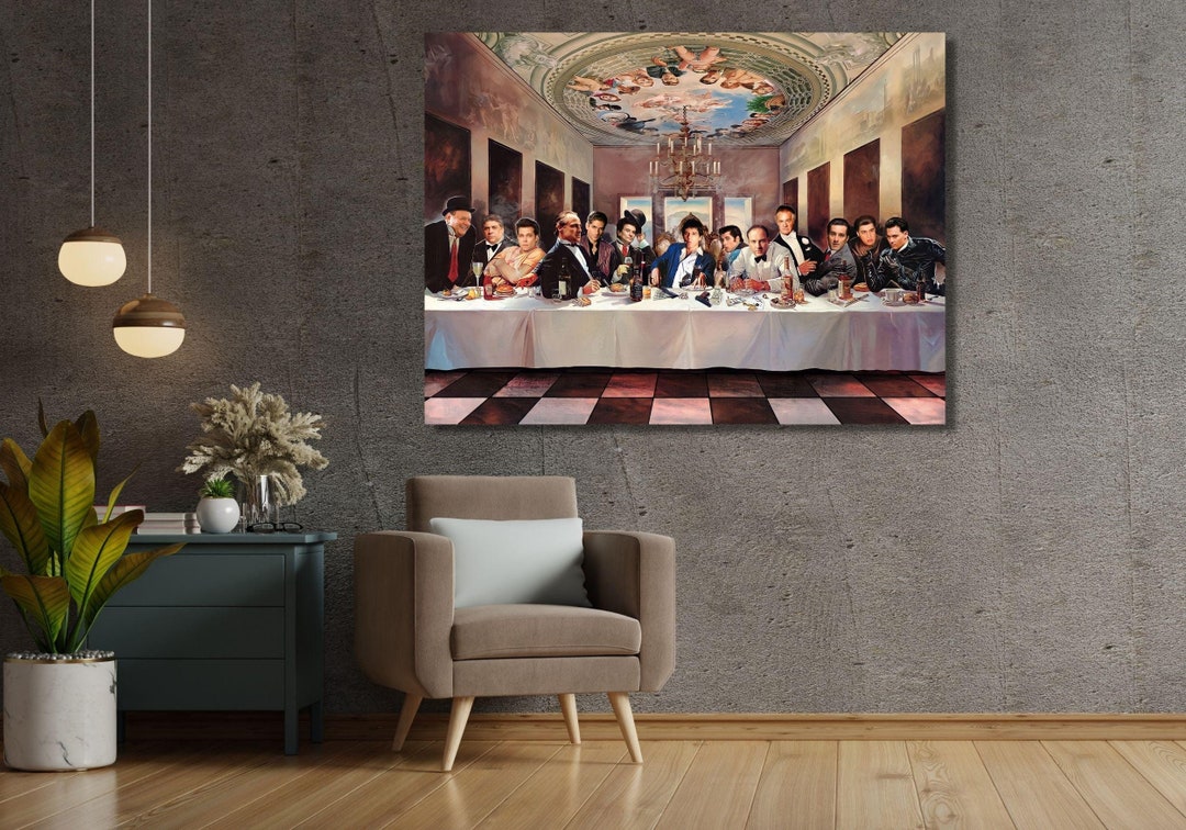 Movie Gangsters Ready to Hang Canvas Wall Art,gangsters Poster,the ...