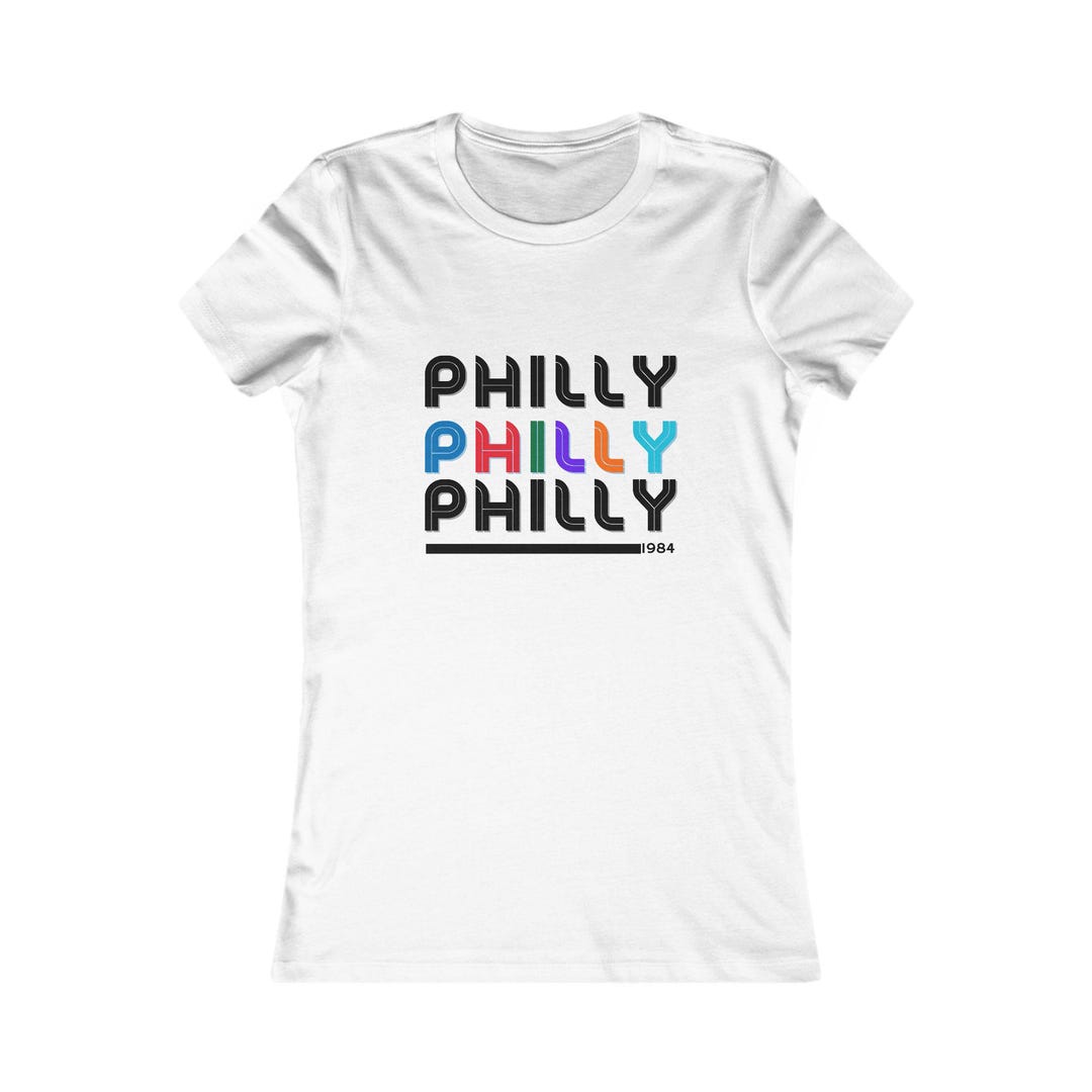 Retro 80s Philly Women's Shirt ,philadelphia T-shirt, Philly Themed ...
