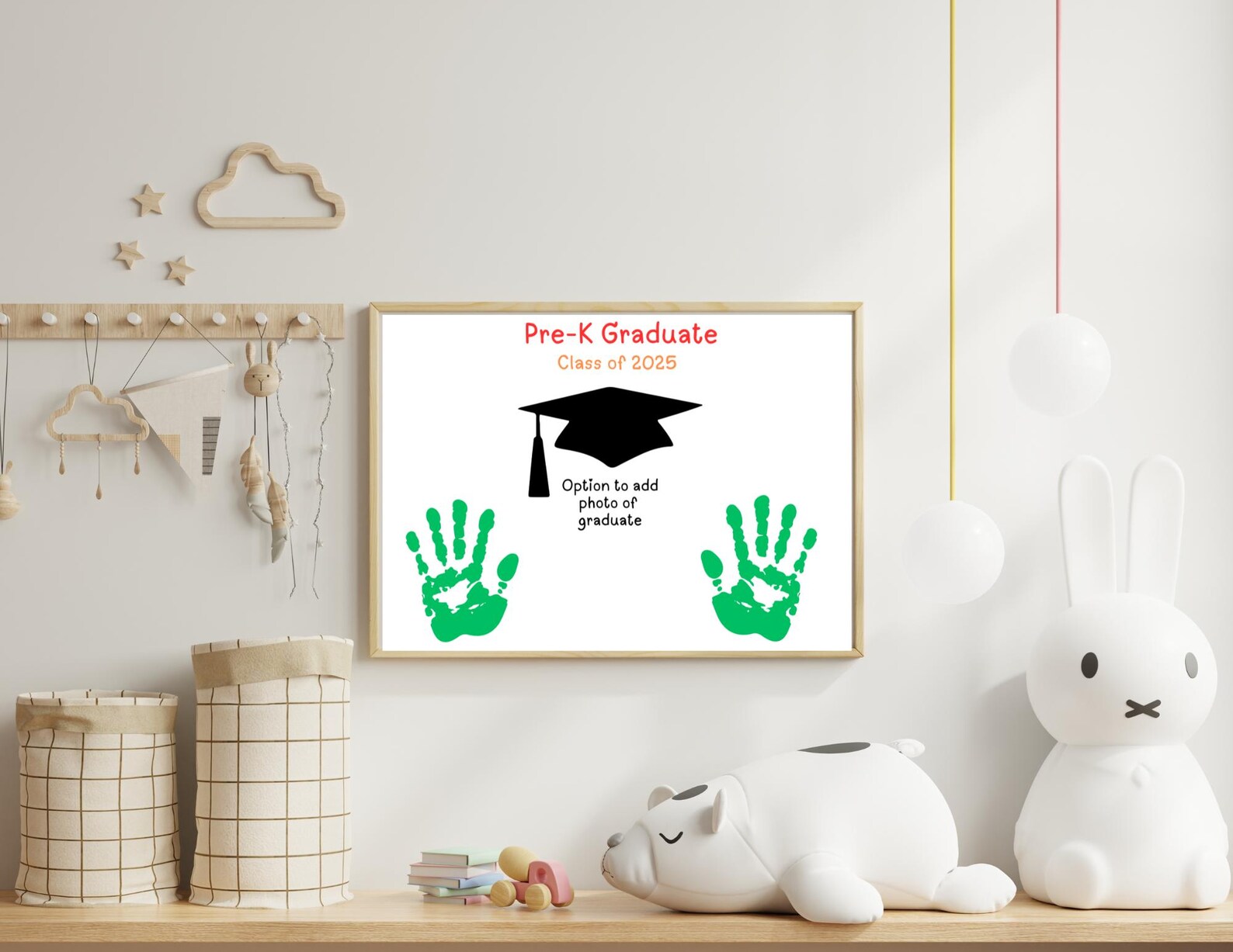 Preschool Graduation, Preschool Graduation Gift, Preschool Handprint ...