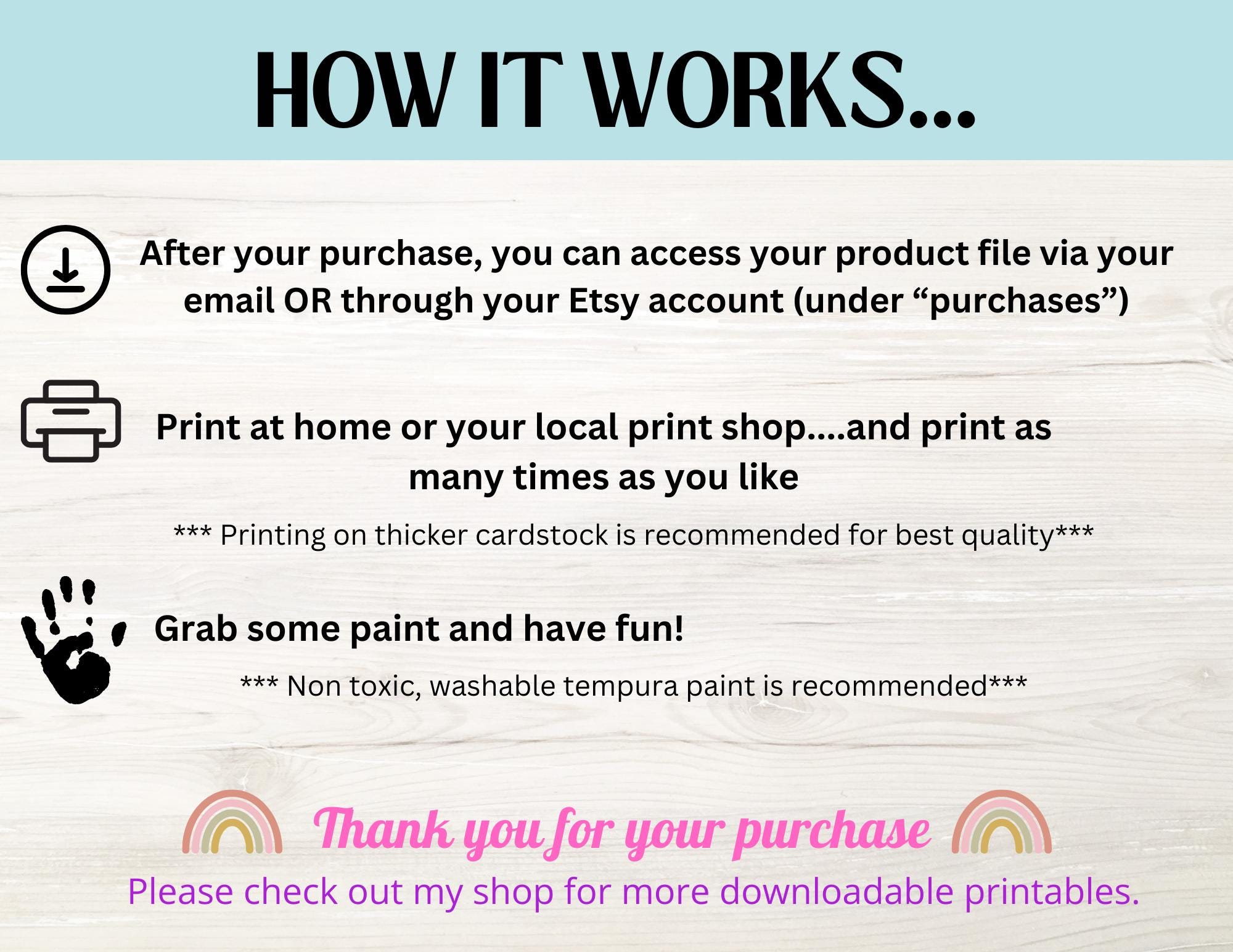 Handprint Craft Printable Summer, Summer Handprint Craft, Ice Cream ...