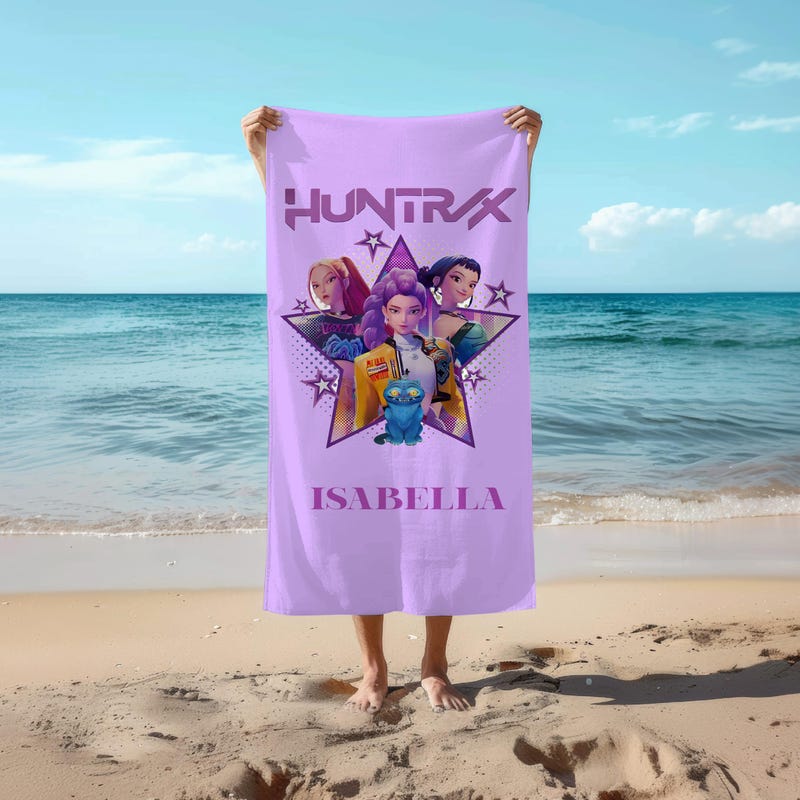Beach Towel K Pop Demon - Etsy