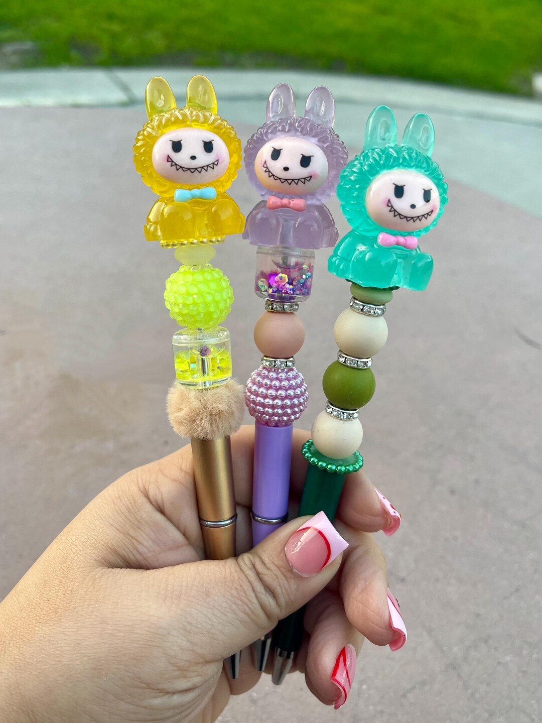 Labubu Beaded Pens - Etsy