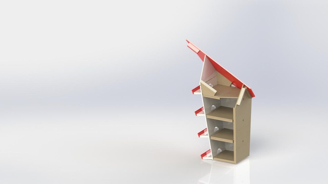 Purple Martin Bird House Plan - Etsy