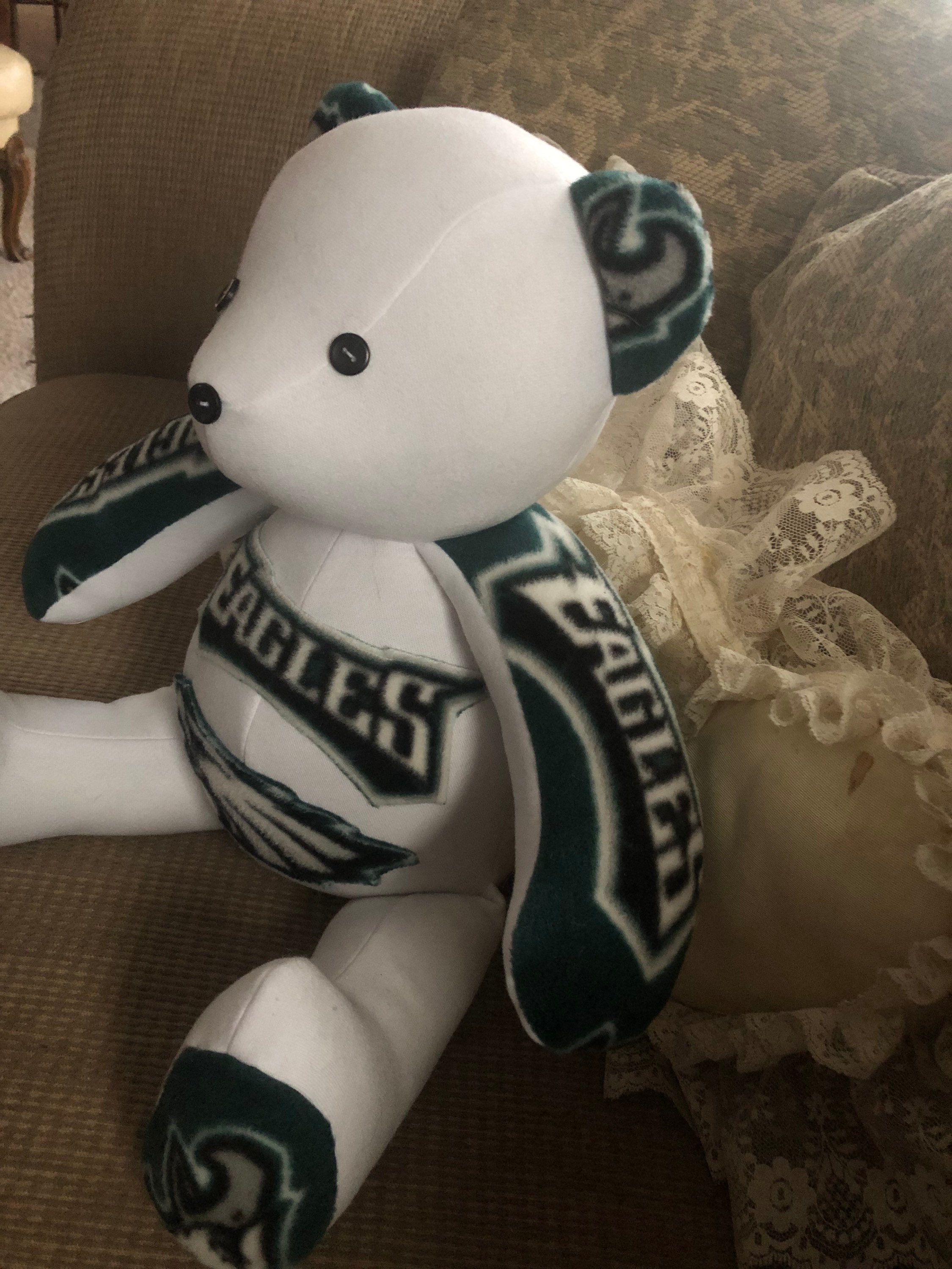 Philadelphia Eagles Plush Teddy Bear! - Etsy
