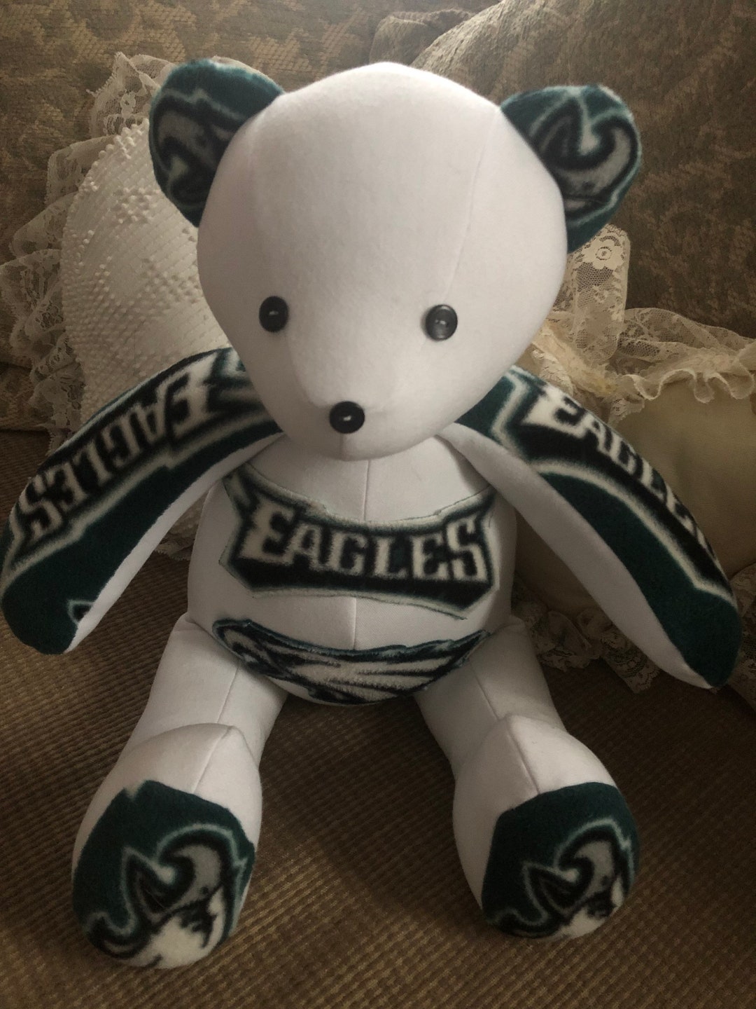 Philadelphia Eagles Plush Teddy Bear! - Etsy