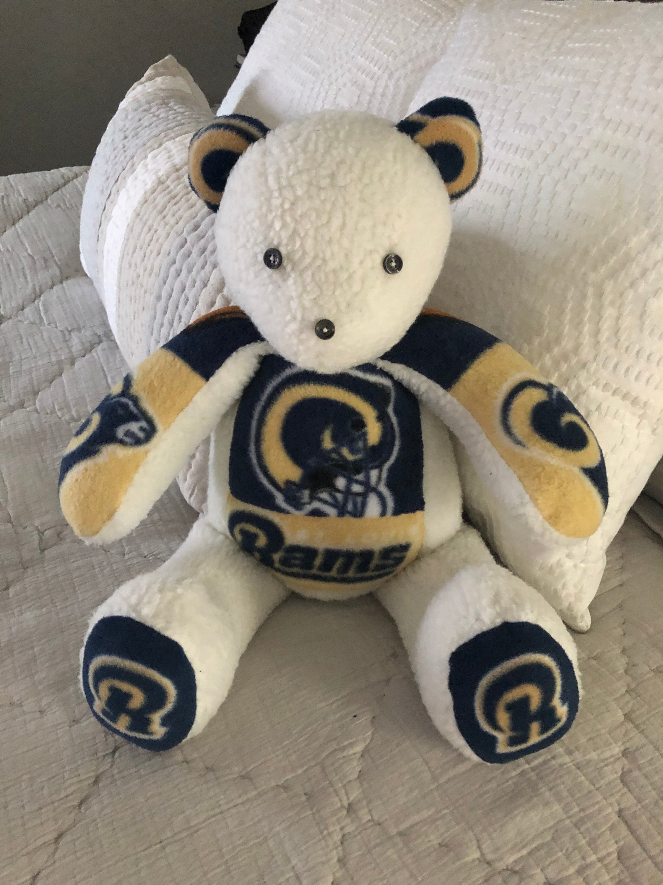 Super Bowl Champ LA Rams Teddy Bear - Etsy
