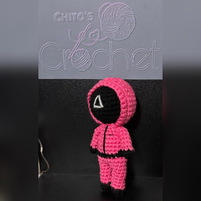 Squidgame Guard Mask - Etsy