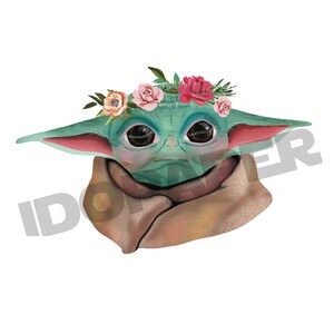 GROGU // STAR WARS // Baby Yoda // the Child // Nursery Art // Wall Art ...