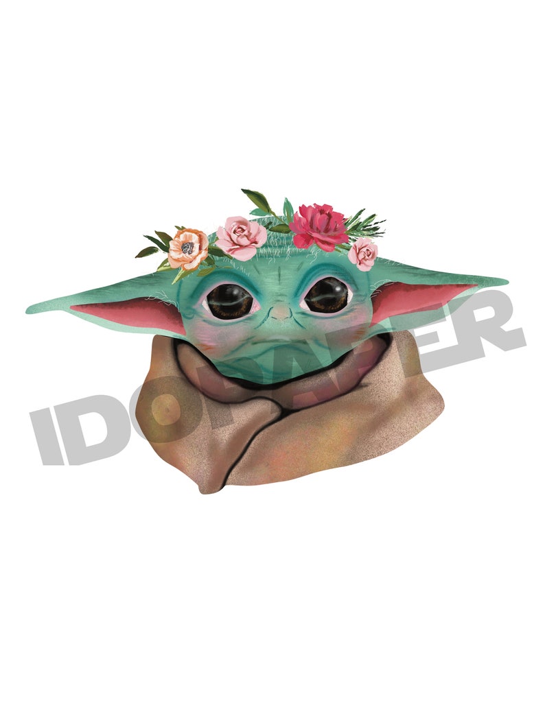 GROGU // STAR WARS // Baby Yoda // the Child // Nursery Art // Wall Art ...