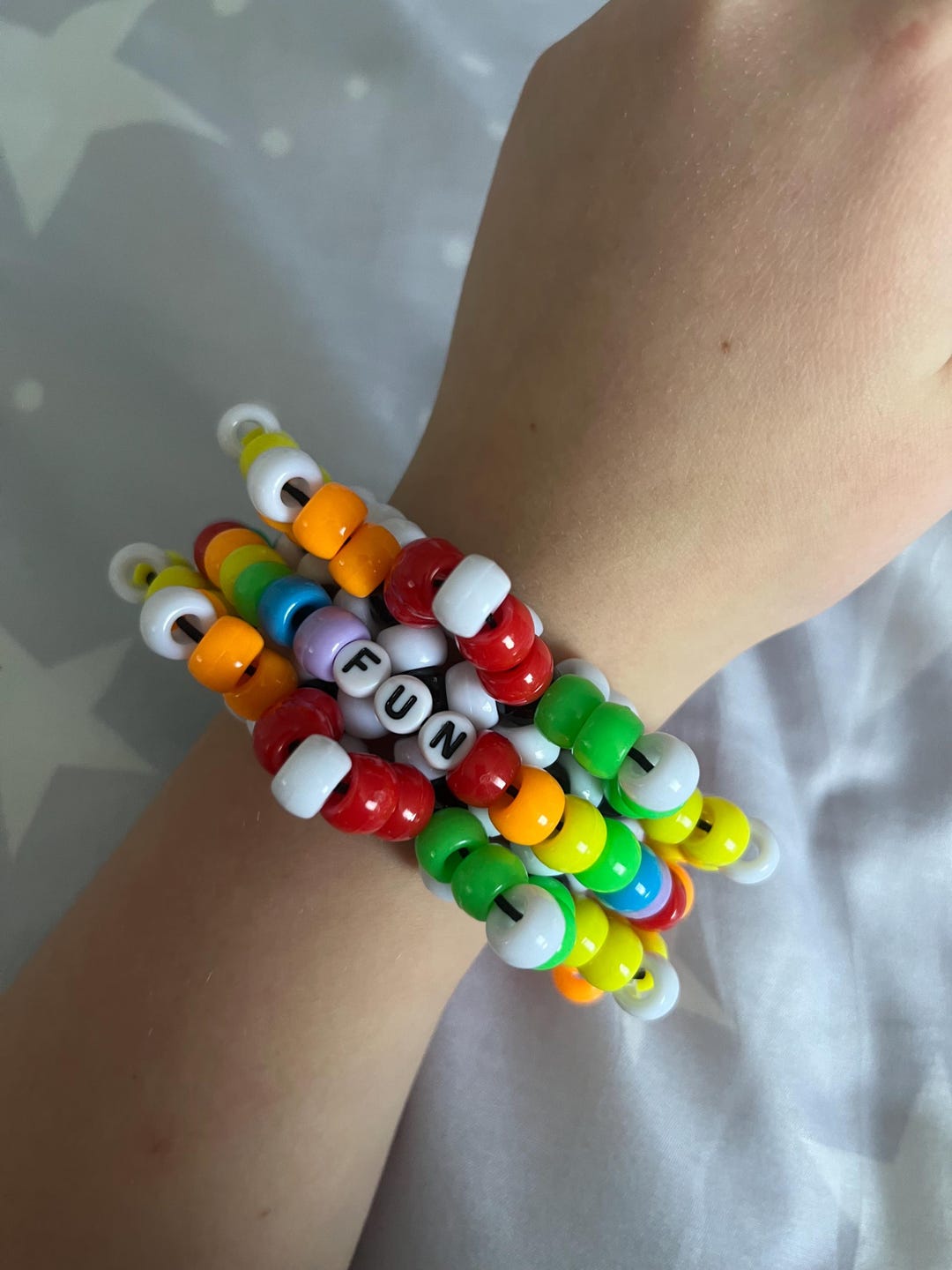 Kandi Rainbow Mini Rotator Cuff - Etsy