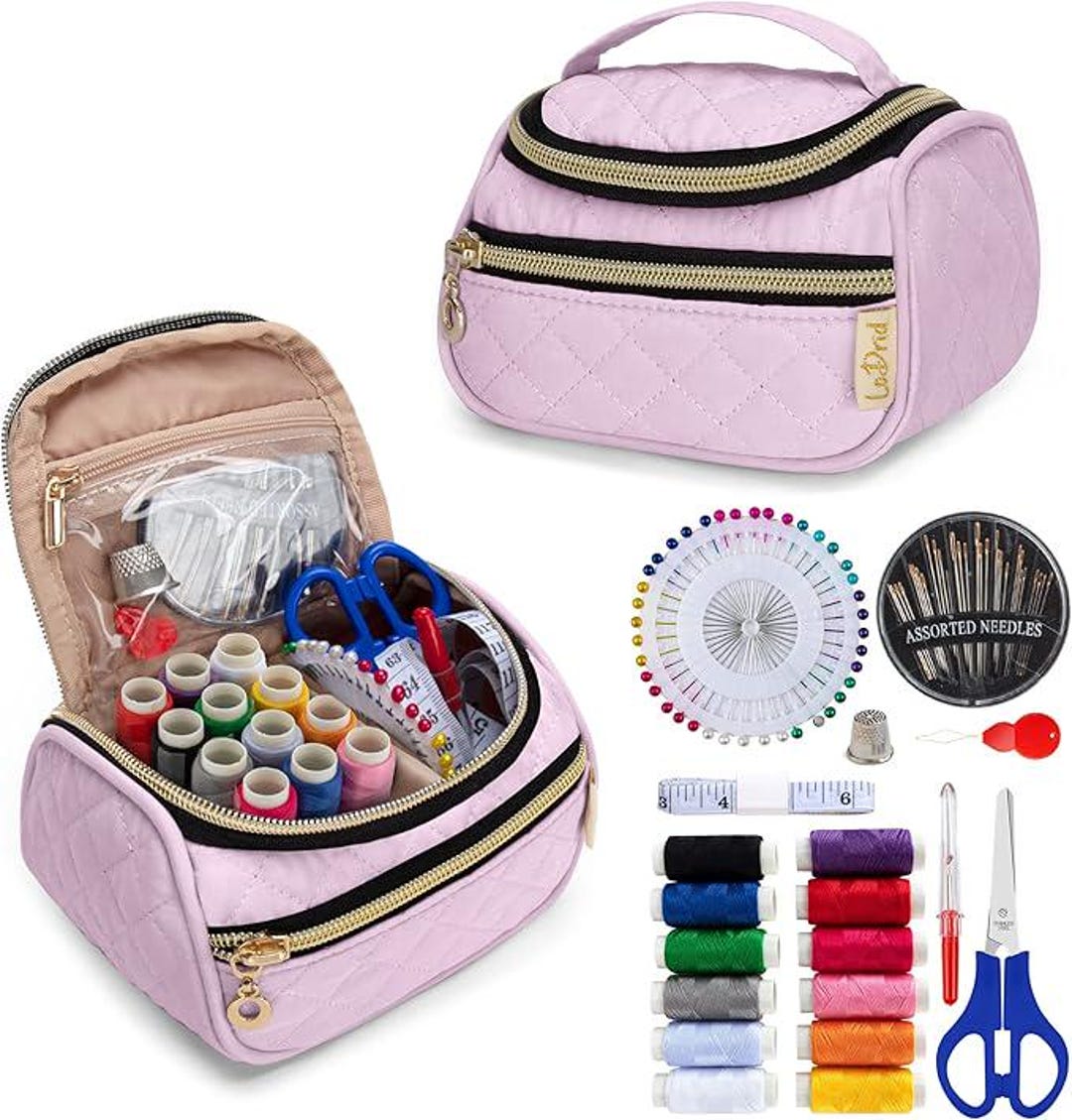 Sewing Kit With 12 Colors Thread, Sewing Tools for Home & Travel, Mini ...