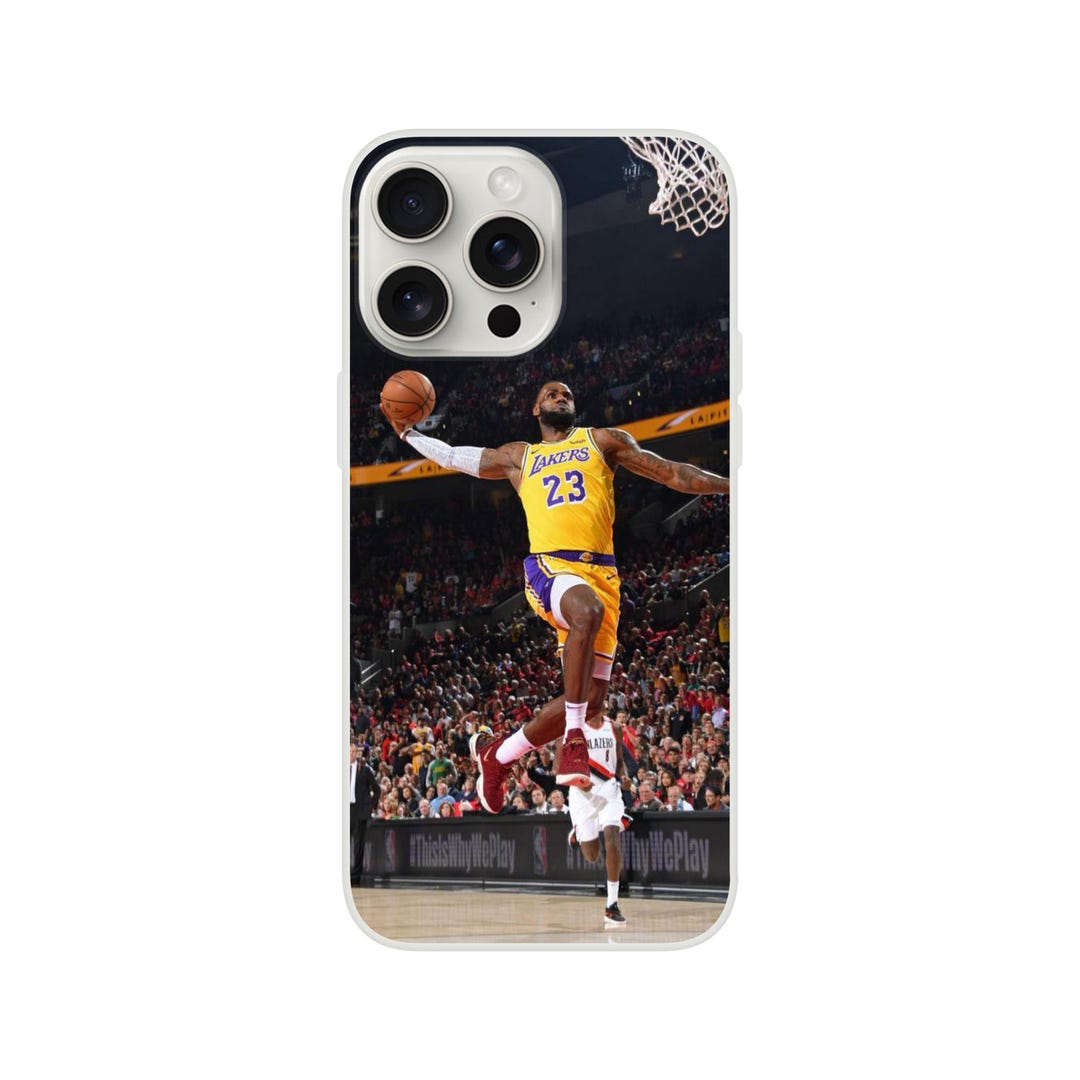 Lebron James Signature Dunk Phone Case – Iconic Lakers Dunk | Impact ...