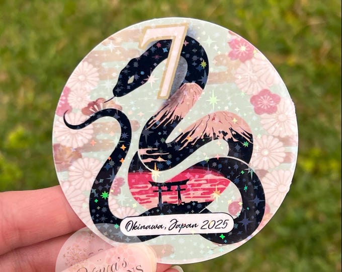 2025 Snake JCI Japan Sticker/magnet - Etsy