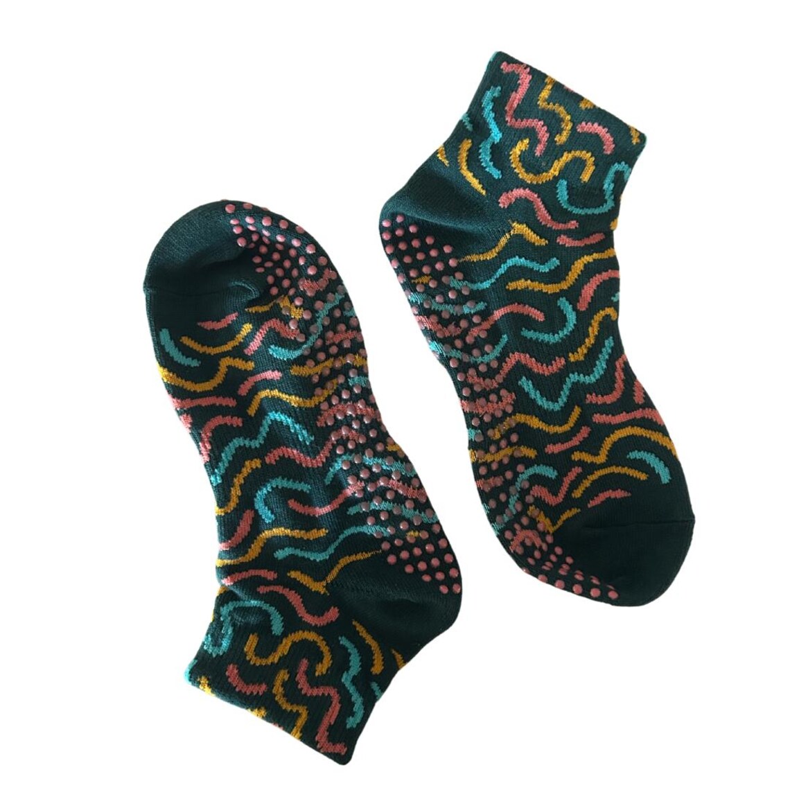 Groovy Grip Pilates Grip Socks ankle Length - Etsy