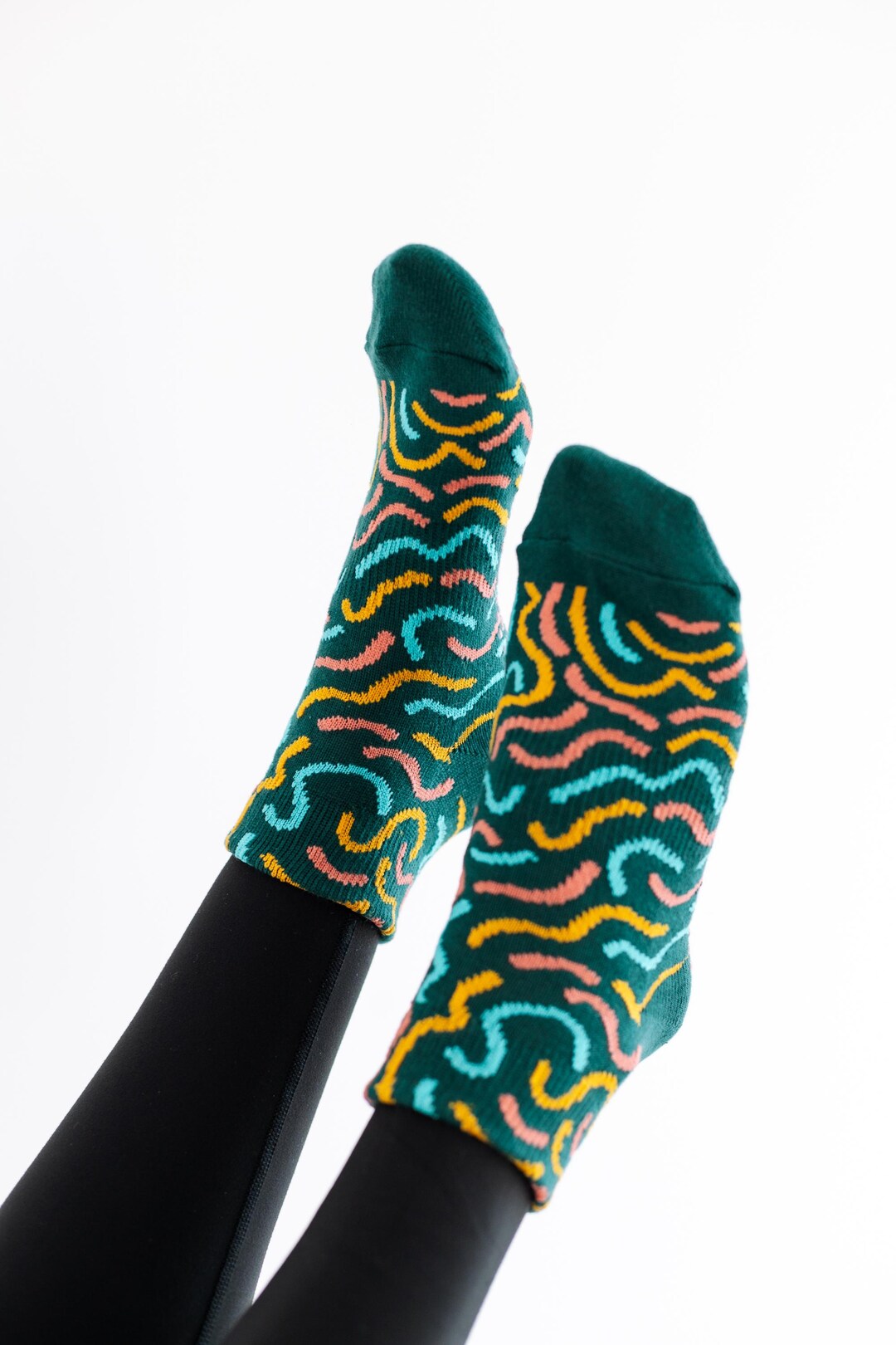 Groovy Grip Pilates Grip Socks ankle Length - Etsy