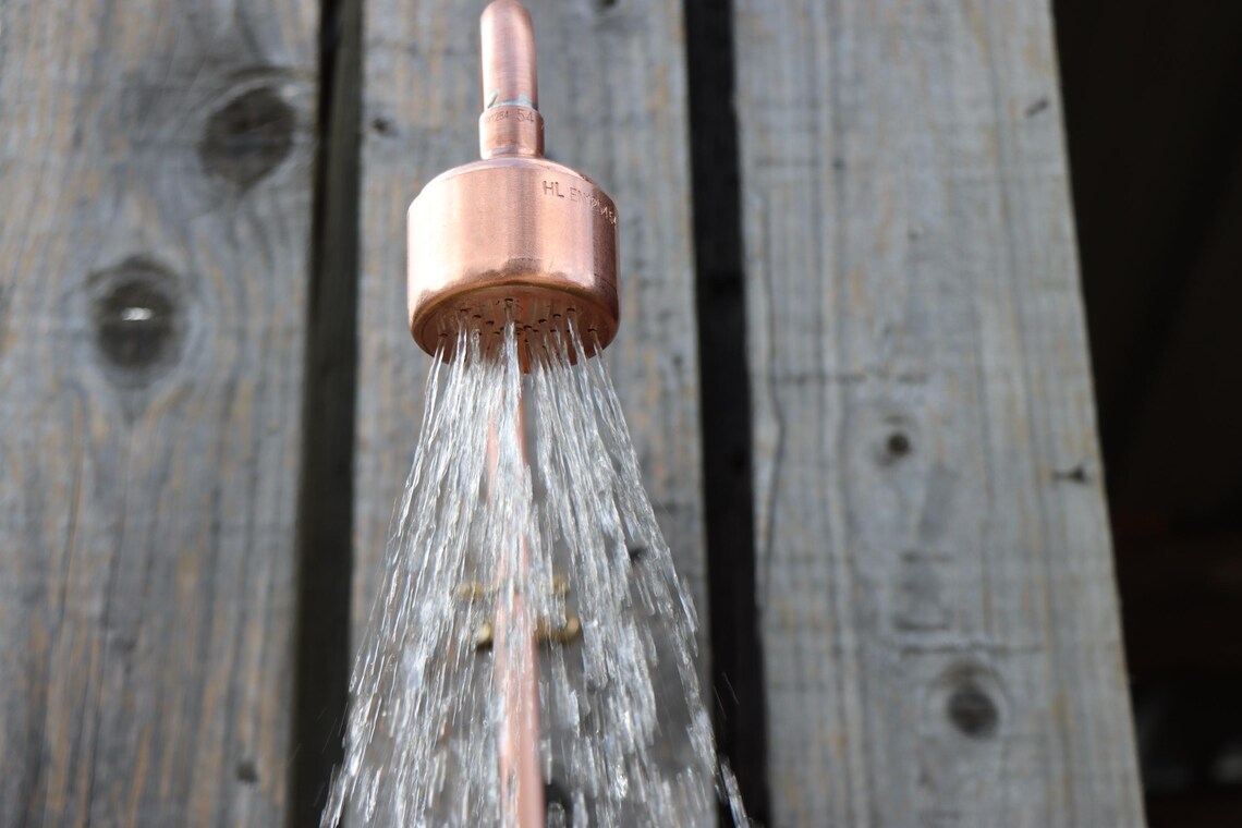 Copper Shower System, Bathroom, Cloakroom. En Suite - Etsy
