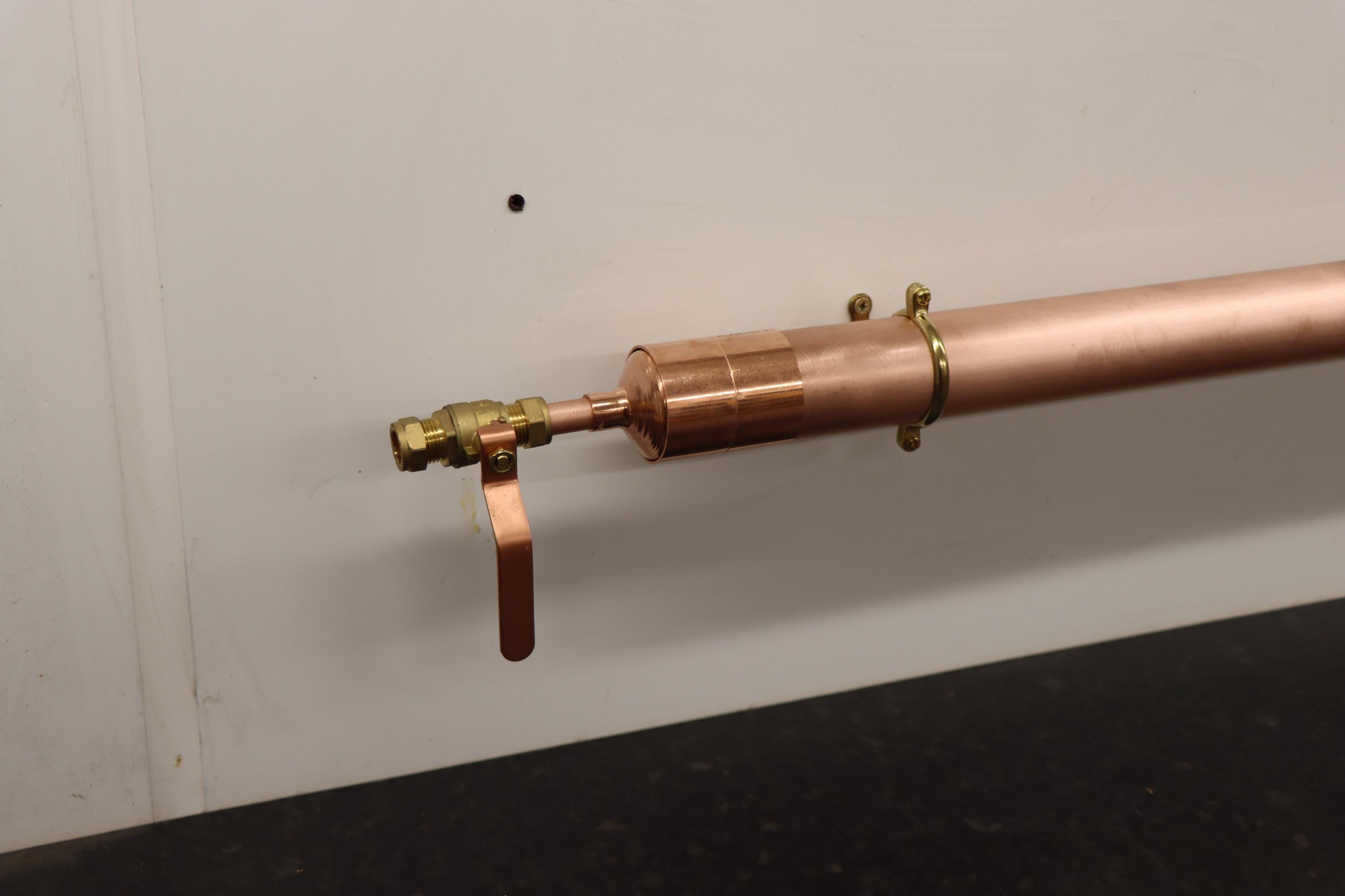 Copper Tubular Radiator, Bathroom, Cloakroom. En Suite - Etsy