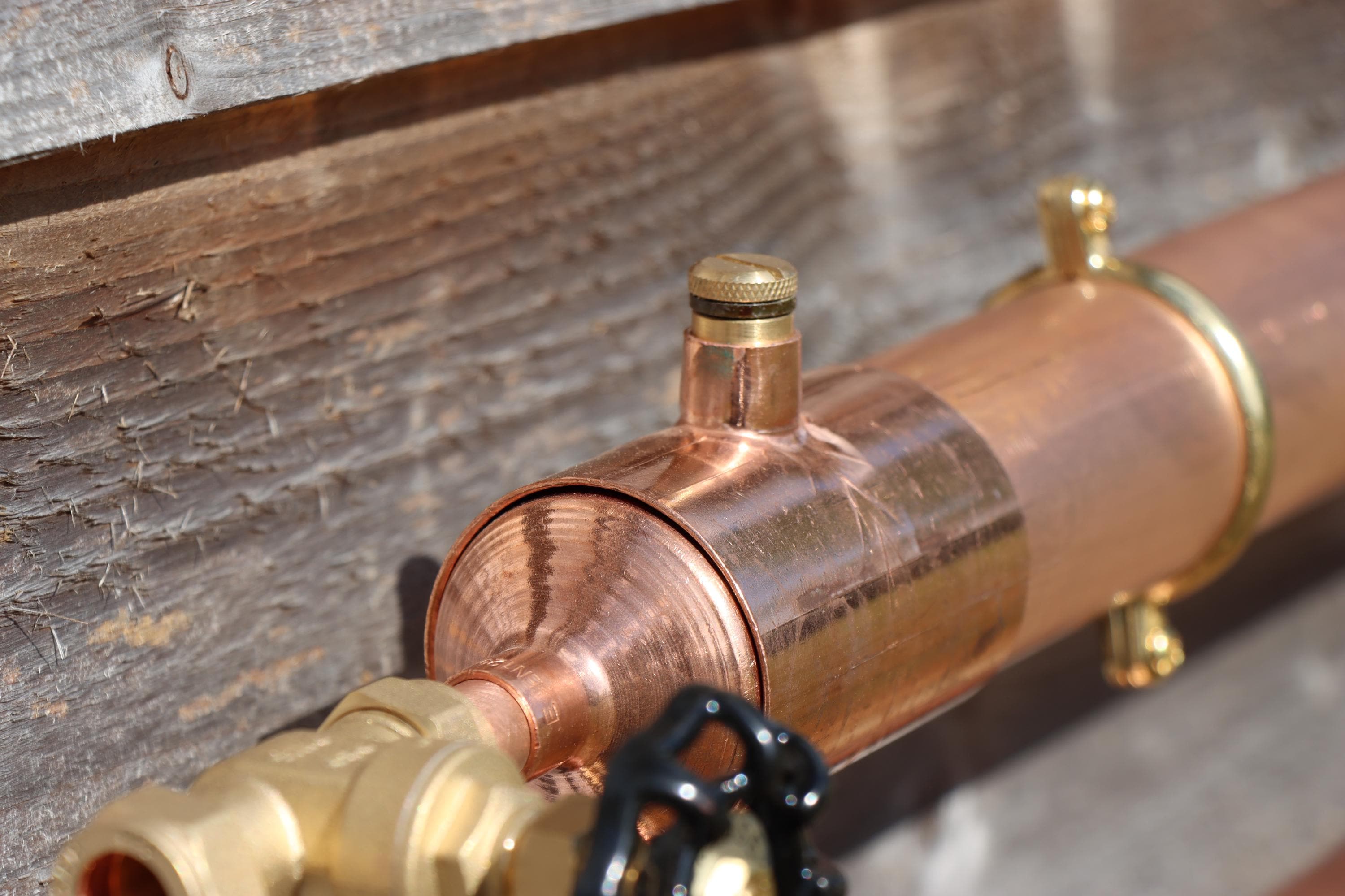 Copper Tubular Radiator, Bathroom, Cloakroom. En Suite - Etsy