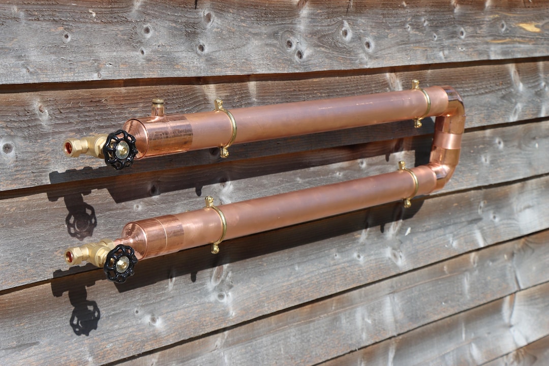 Copper Tubular Radiator, Bathroom, Cloakroom. En Suite - Etsy