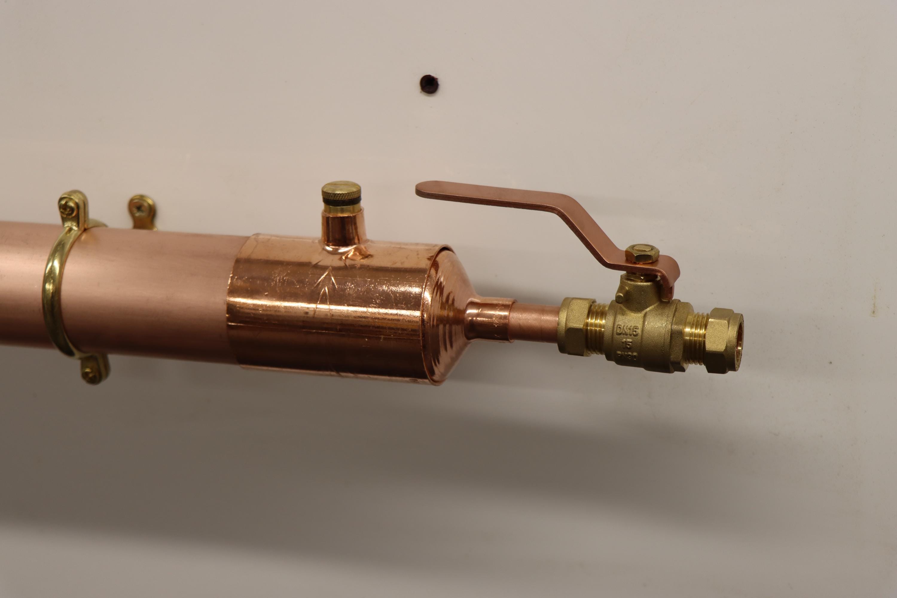 Copper Tubular Radiator, Bathroom, Cloakroom. En Suite - Etsy