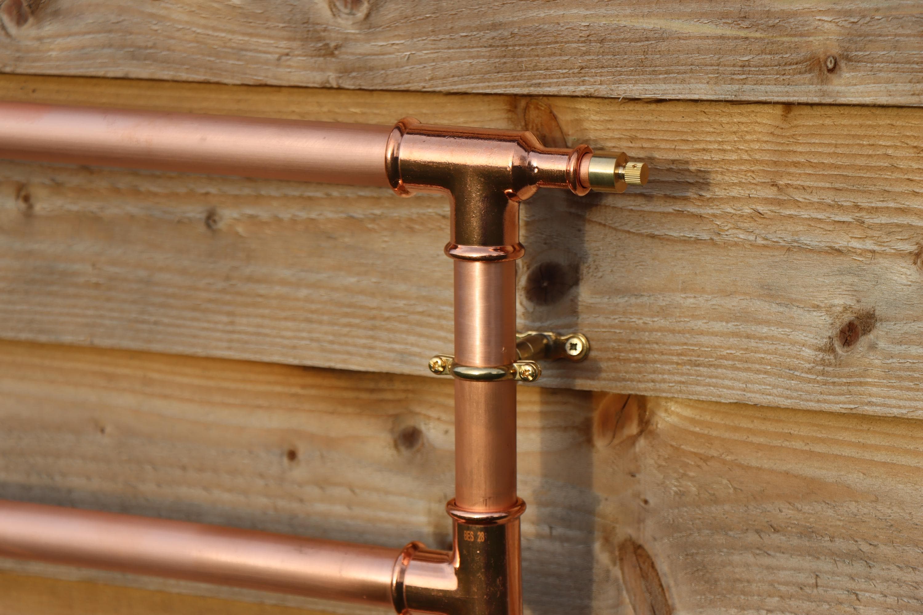 Copper Towel Radiator, Bathroom, Cloakroom. En Suite - Etsy