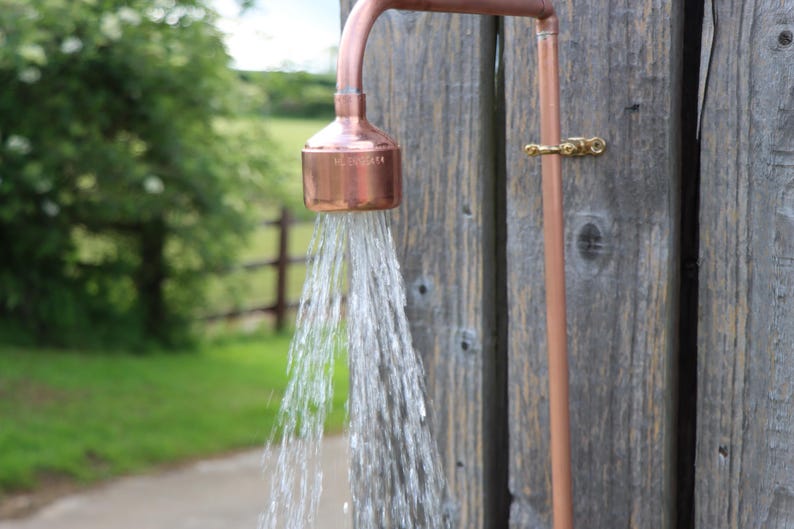 Copper Shower System, Bathroom, Cloakroom. En Suite - Etsy