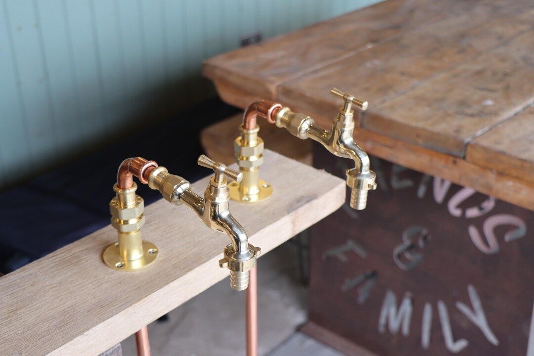 Copper Sink Taps,kitchen Bathroom, Cloakroom. En Suite - Etsy